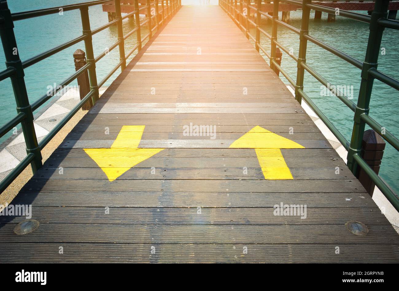 Two way traffic ahead road sign hi-res stock photography and images - Alamy