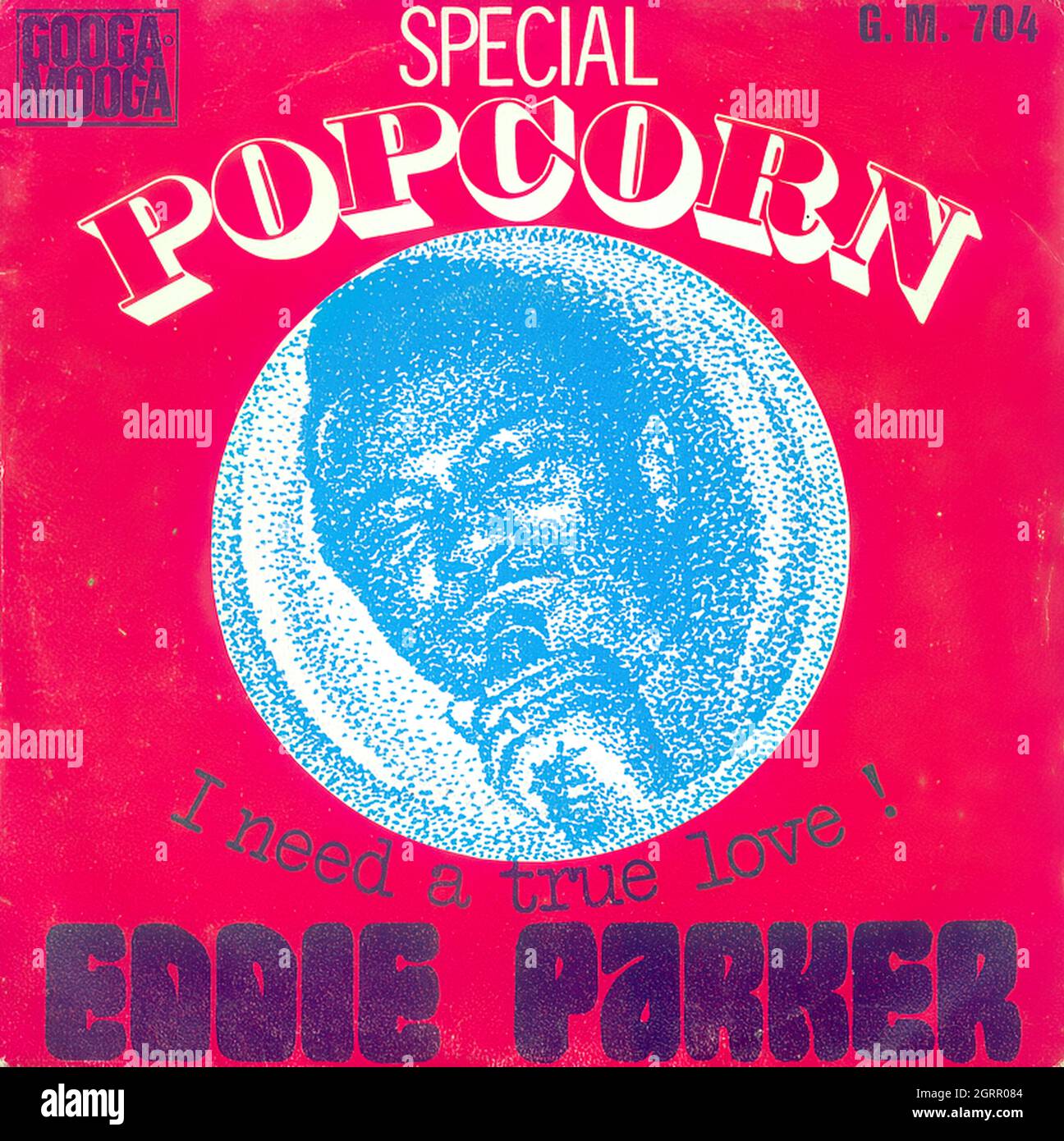 Eddie Parker - Special Popcorn 45rpm - Vintage Vinyl Record Cover Stock ...