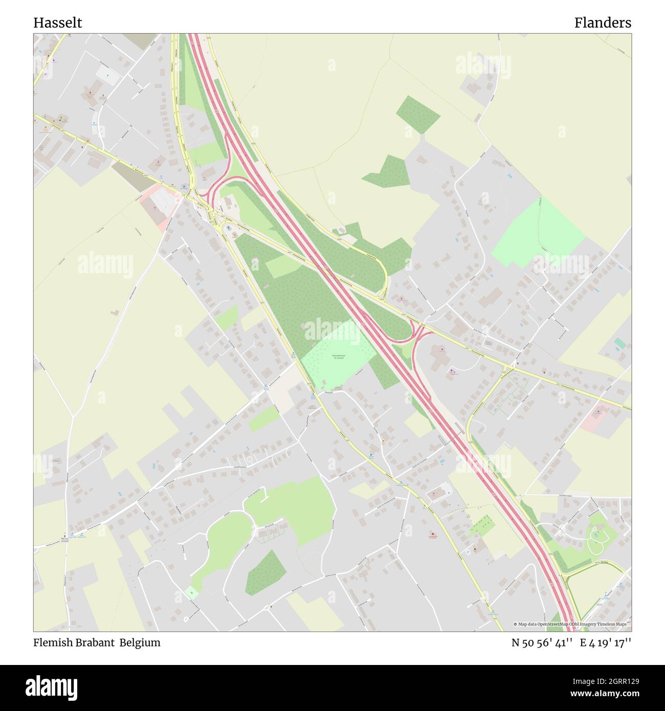 Hasselt map hi-res stock photography and images - Alamy