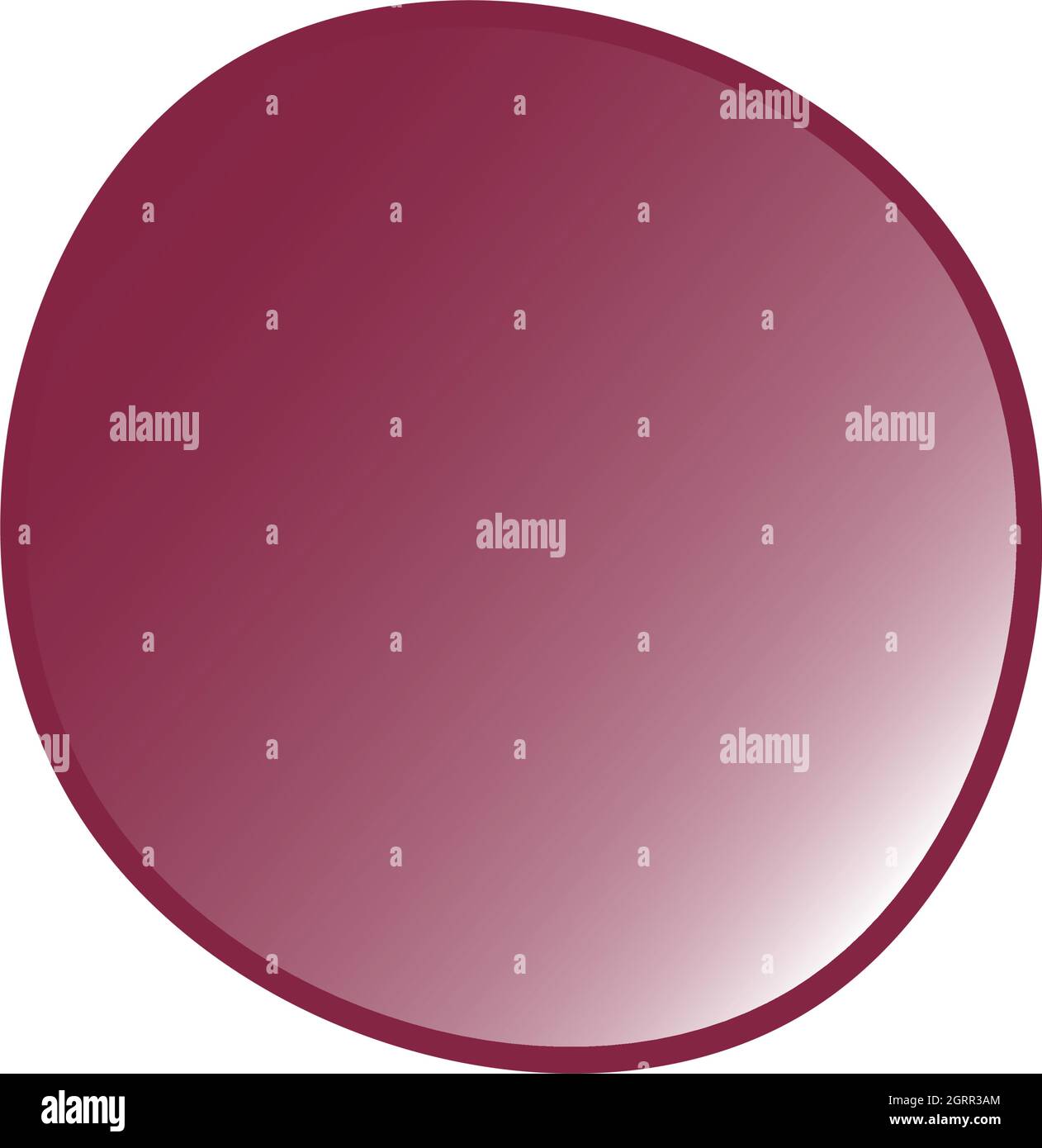 Random blotch, inkblot. Pebble, stone silhouette. Organic blob, blot ...