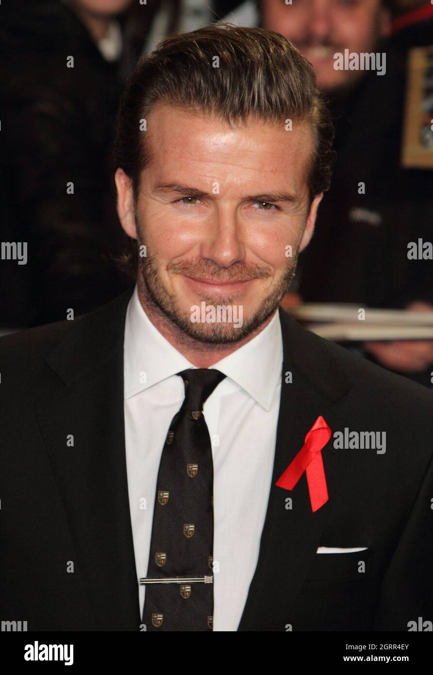 London. UK. David Beckham at the World Premiere of The Class of 92 at ...