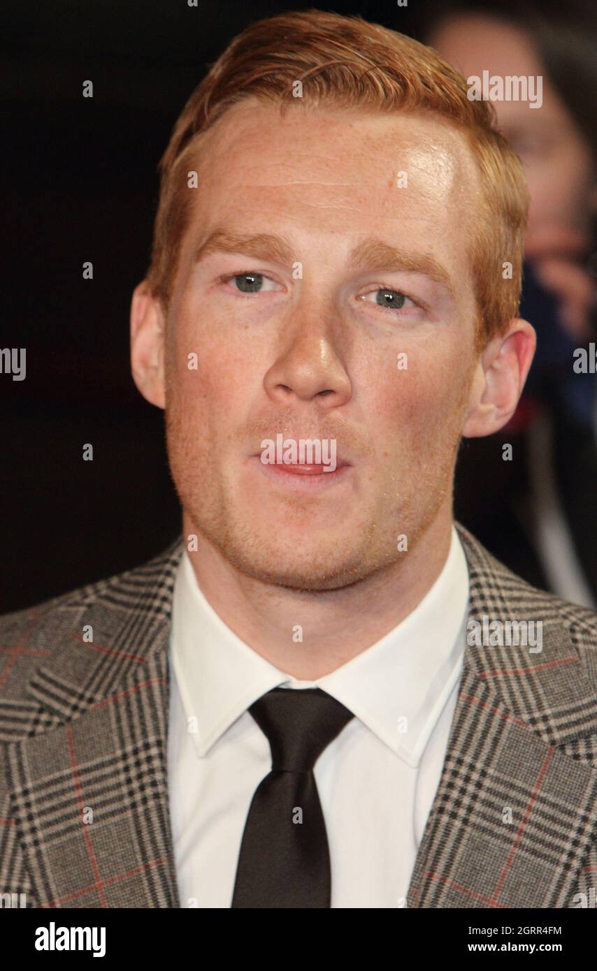 London. UK. Greg Rutherford at the World Premiere of The Class of 92 at ...