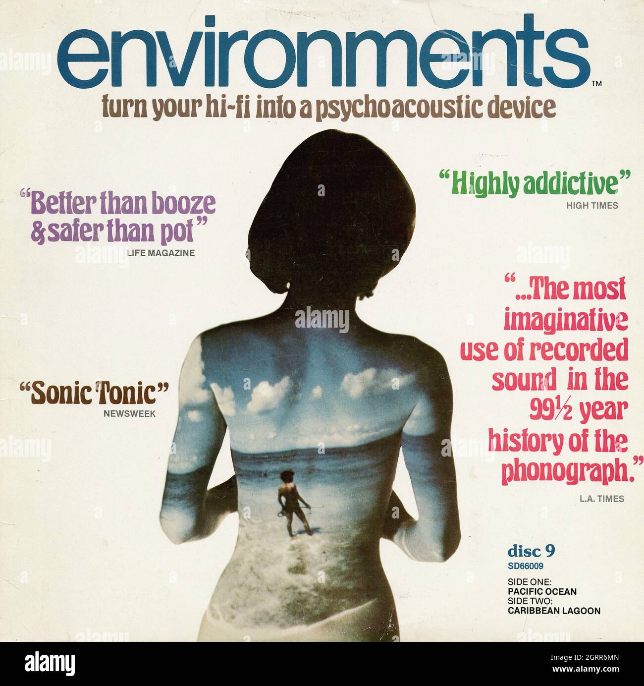 Environments Disc 9 - Vintage Vinyl Album Stock Photo - Alamy