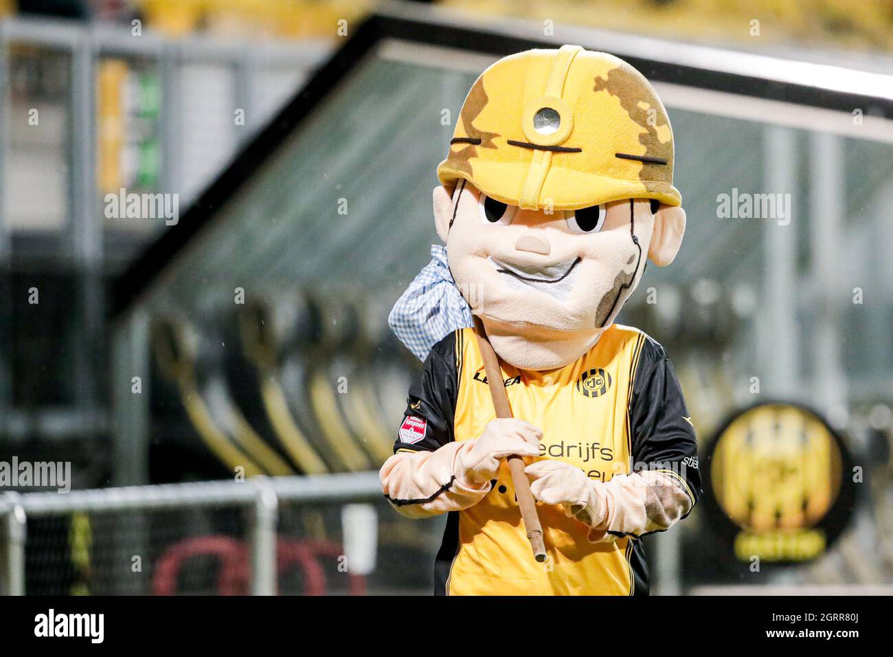 KERKRADE, NETHERLANDS - OCTOBER 1: Mascot of Roda JC during the Dutch ...