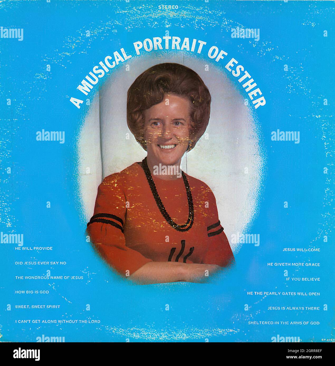 Esther - Vintage American Christian Vinyl Album Stock Photo - Alamy
