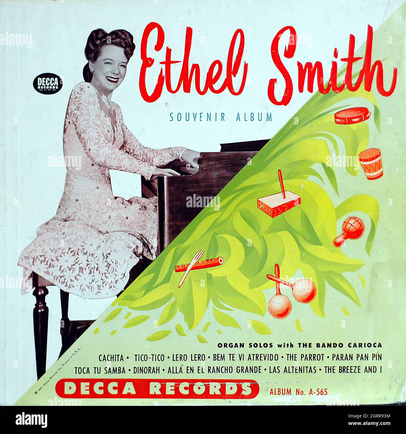 Ethel Smith - Souvenir album 1947 album - Vintage vinyl 78 rpm record ...