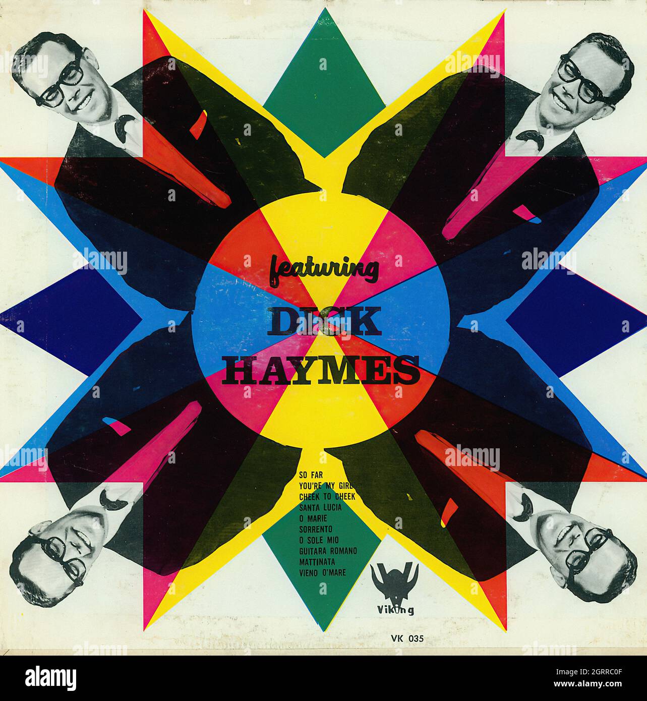 Featuring Dick Haymes - Vintage Musical Vinyl Album Stock Photo - Alamy