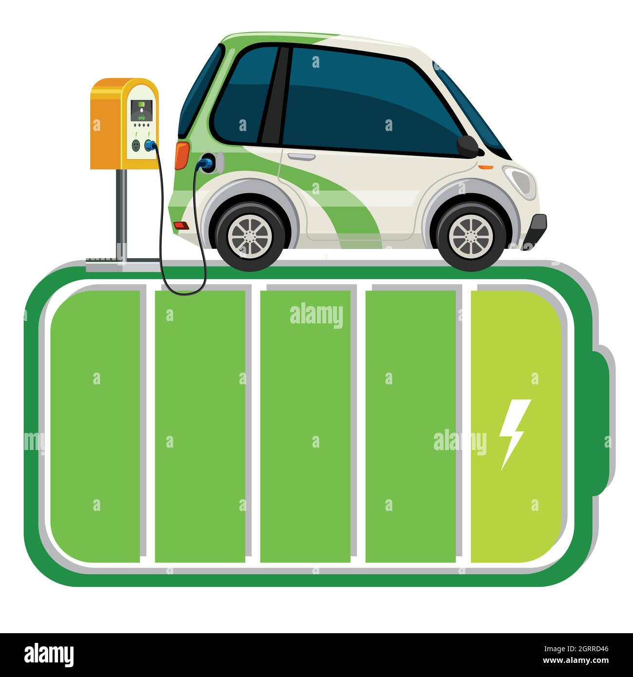 Electric car battery stand Stock Vector Image & Art - Alamy Electric car battery stand Stock Vector Image & Art - Alamy