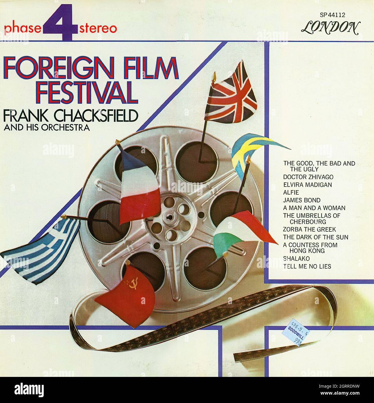 Foreign Film Festival - Vintage Musical Vinyl Album Stock Photo - Alamy