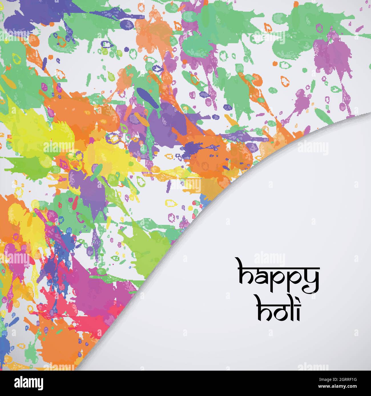 Holi Festival India background Stock Vector Image & Art - Alamy