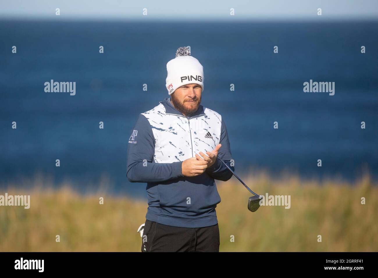 Kingsbarns Golf Links, Fife, UK. 1st Oct, 2021. European Tour, Alfred ...