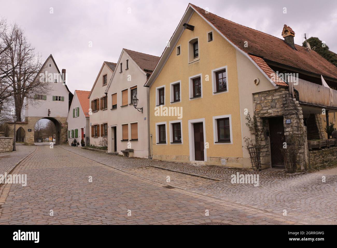 Impressionen aus der Altstadt von Berching in Bayern Stock Photo - Alamy