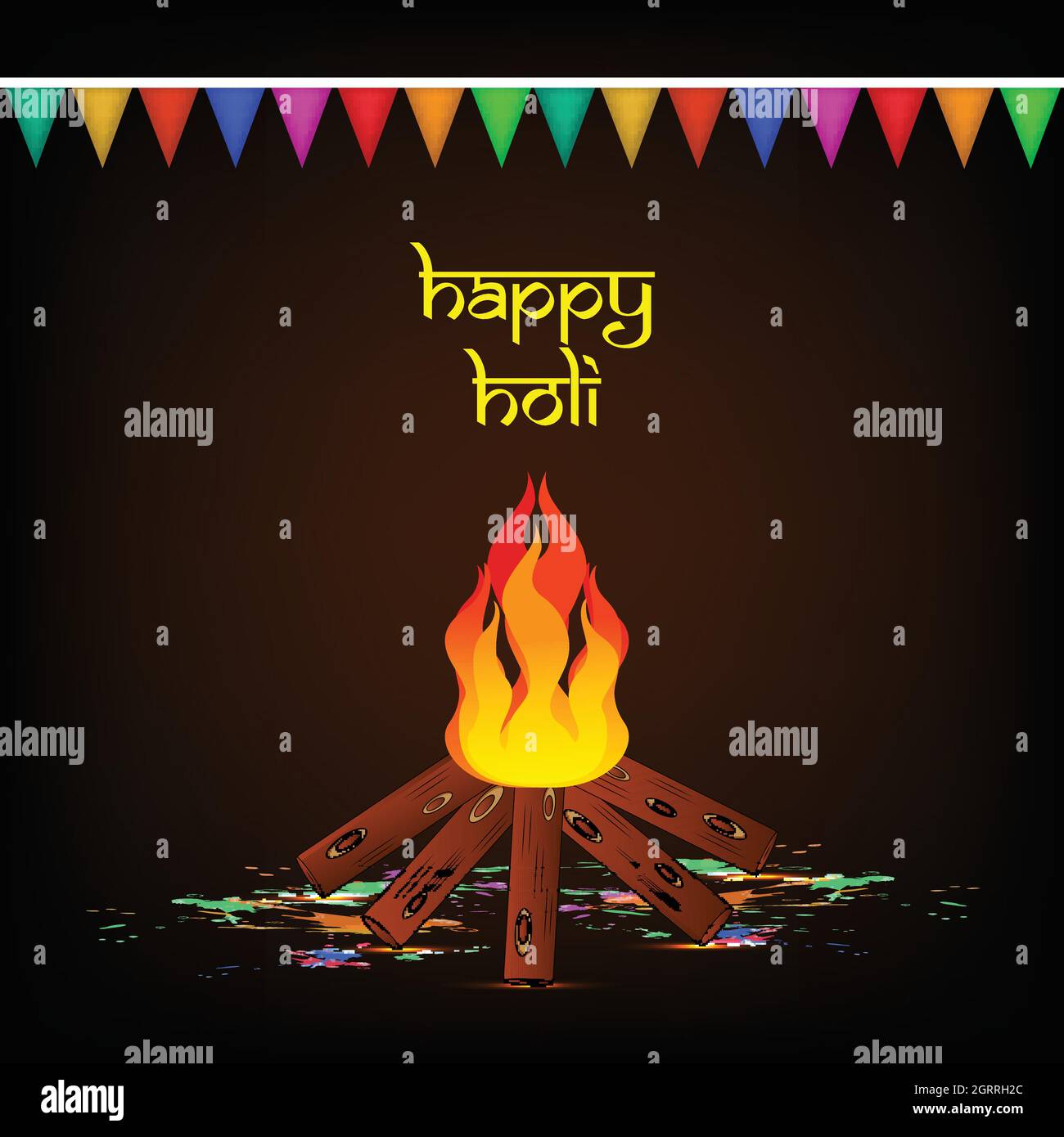Holi Festival India background Stock Vector Image & Art - Alamy