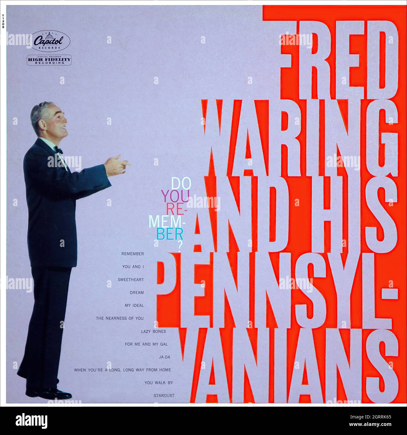 Fred Waring - Do You Remember 1960s - Vintage Vinyl 33 rpm record Stock ...