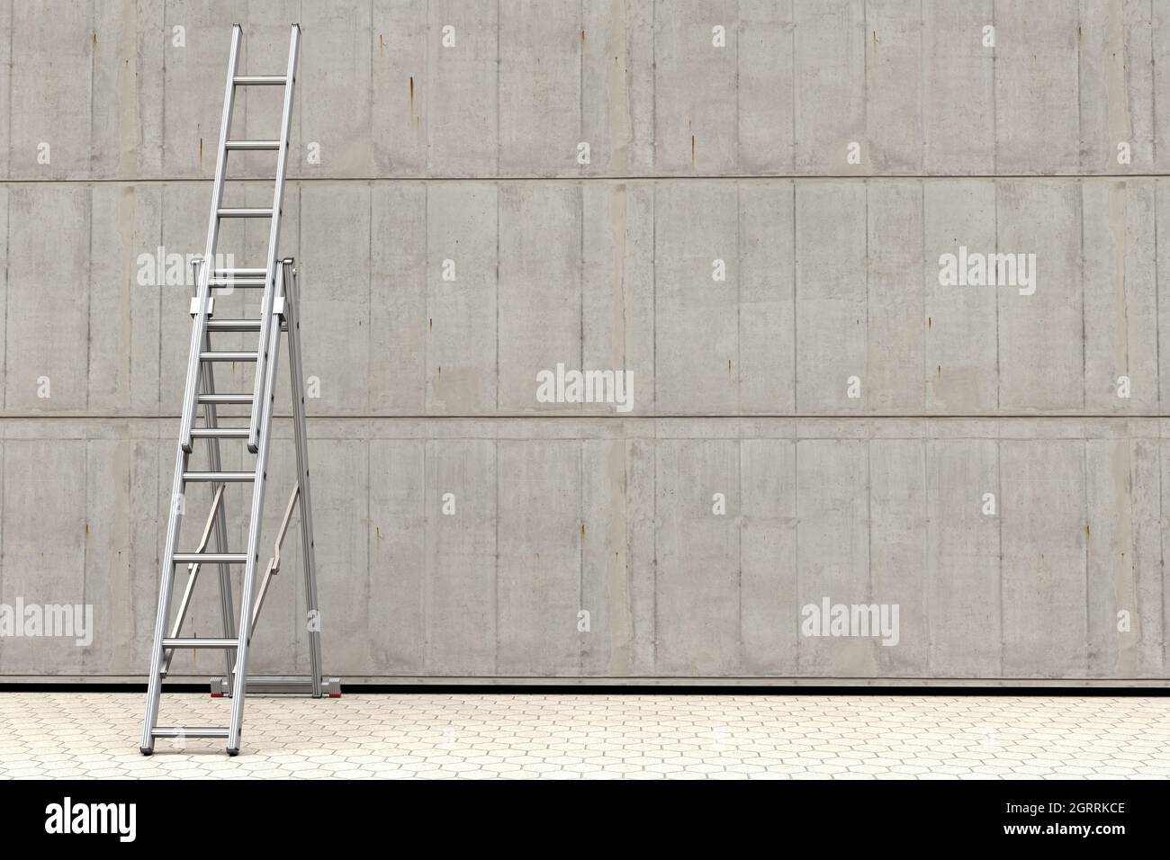 Ladder against a building hi-res stock photography and images - Alamy