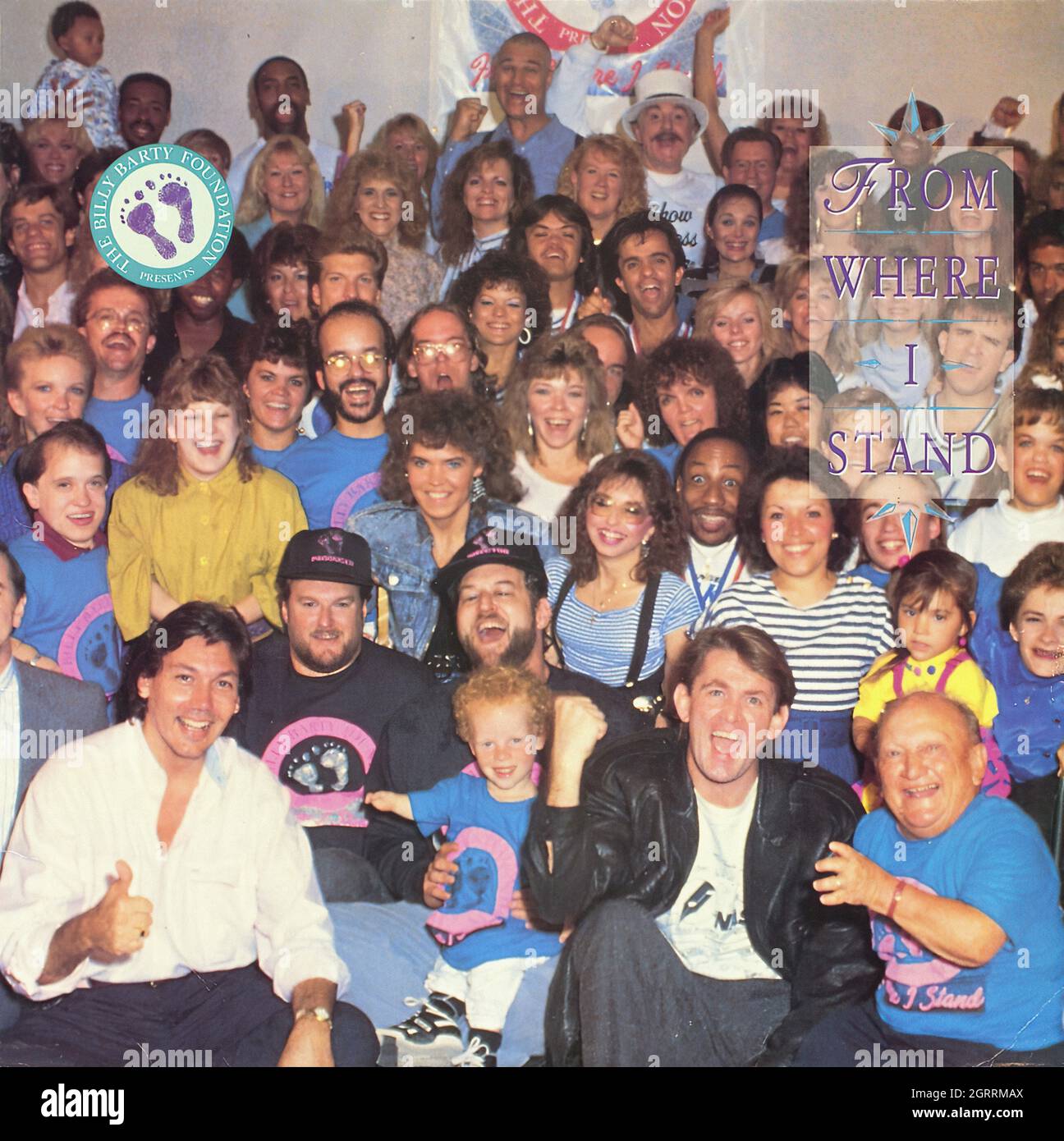 From Where I Stand - Vintage Vinyl Album Stock Photo - Alamy