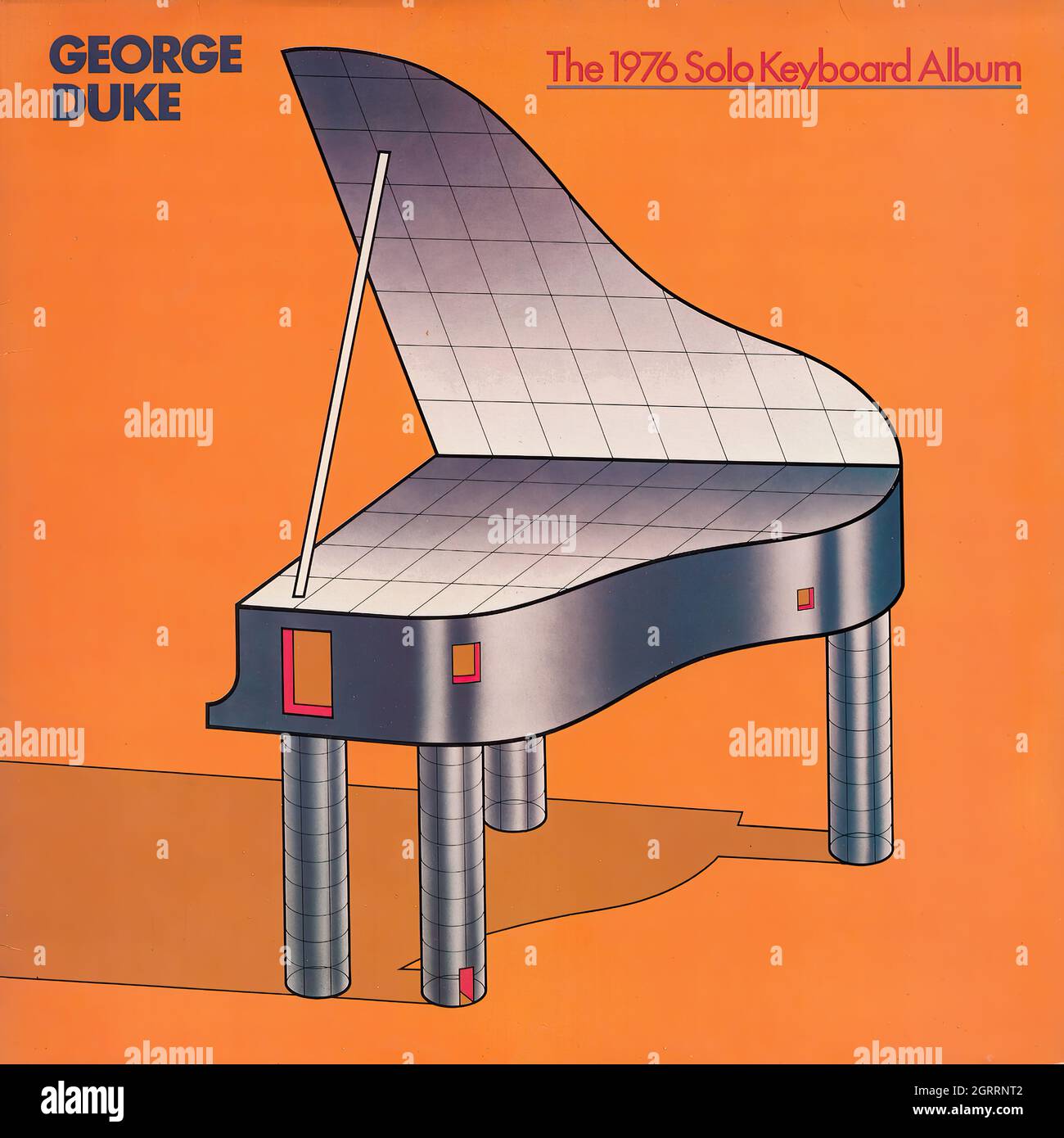 George Duke - The 1976 solo keyboard album - Vintage Vinyl Record Cover ...