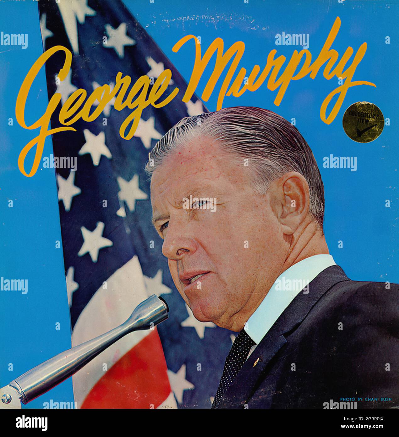 George Murphy - Vintage Vinyl Album Stock Photo - Alamy