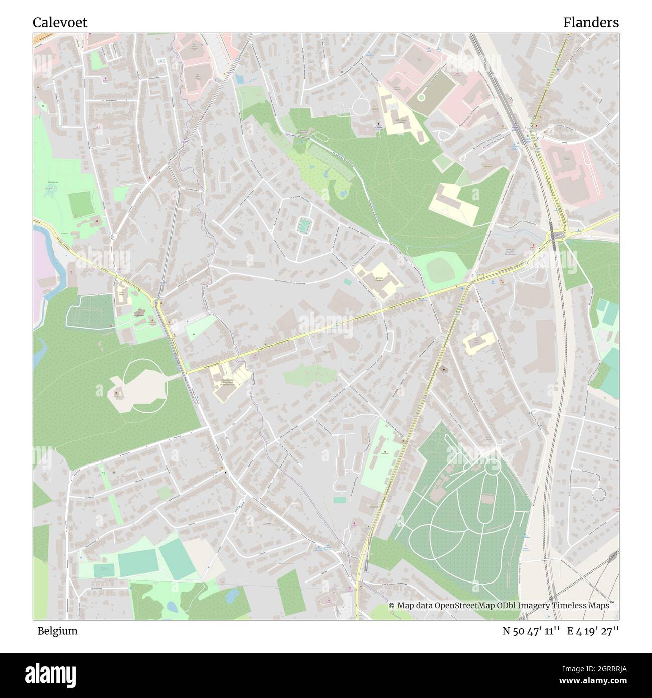 Map of belgium flanders hi-res stock photography and images - Alamy