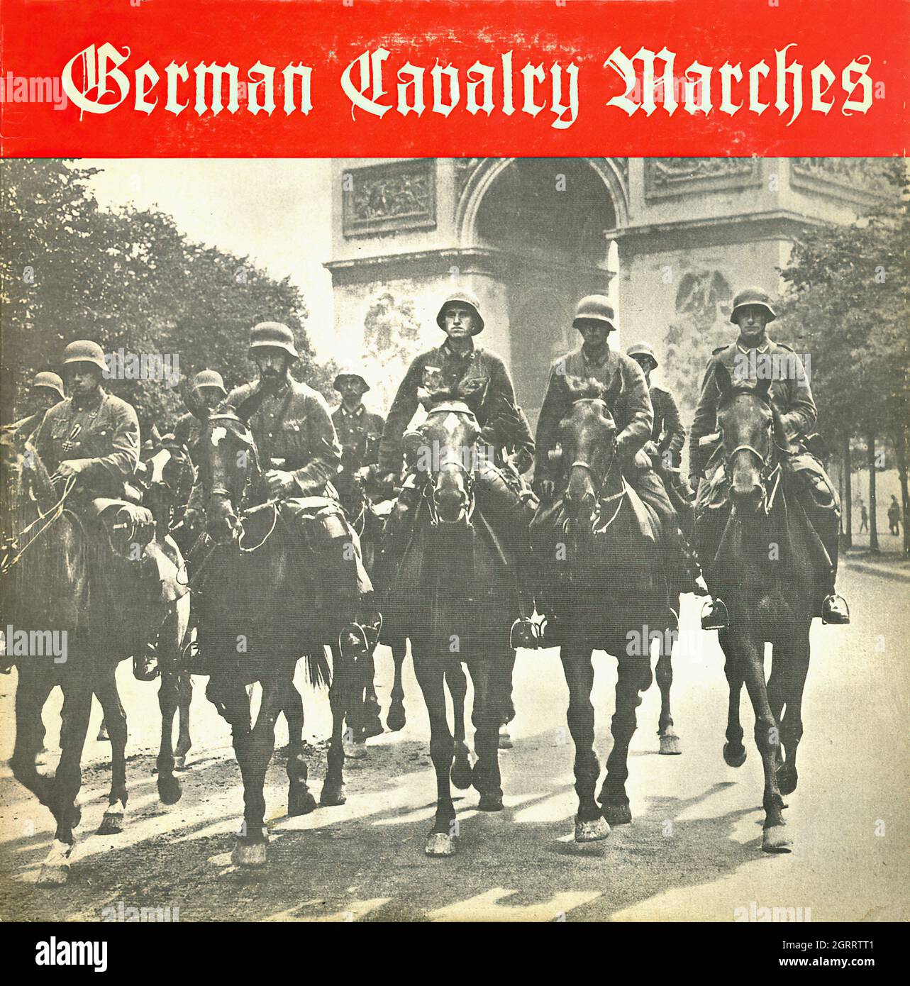 German Calvary Marches - Vintage Vinyl Album Stock Photo - Alamy