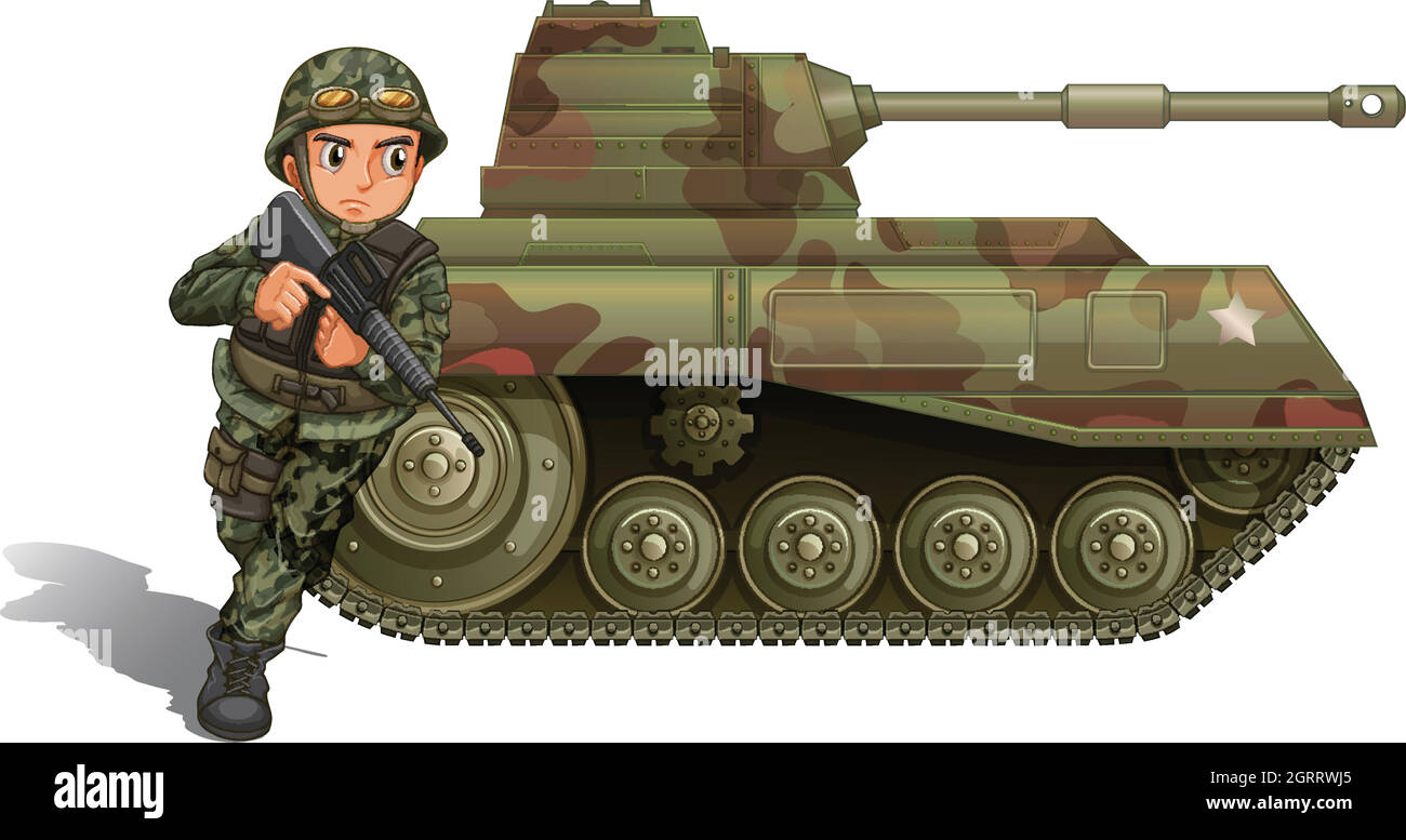 A soldier with armour hi-res stock photography and images - Alamy