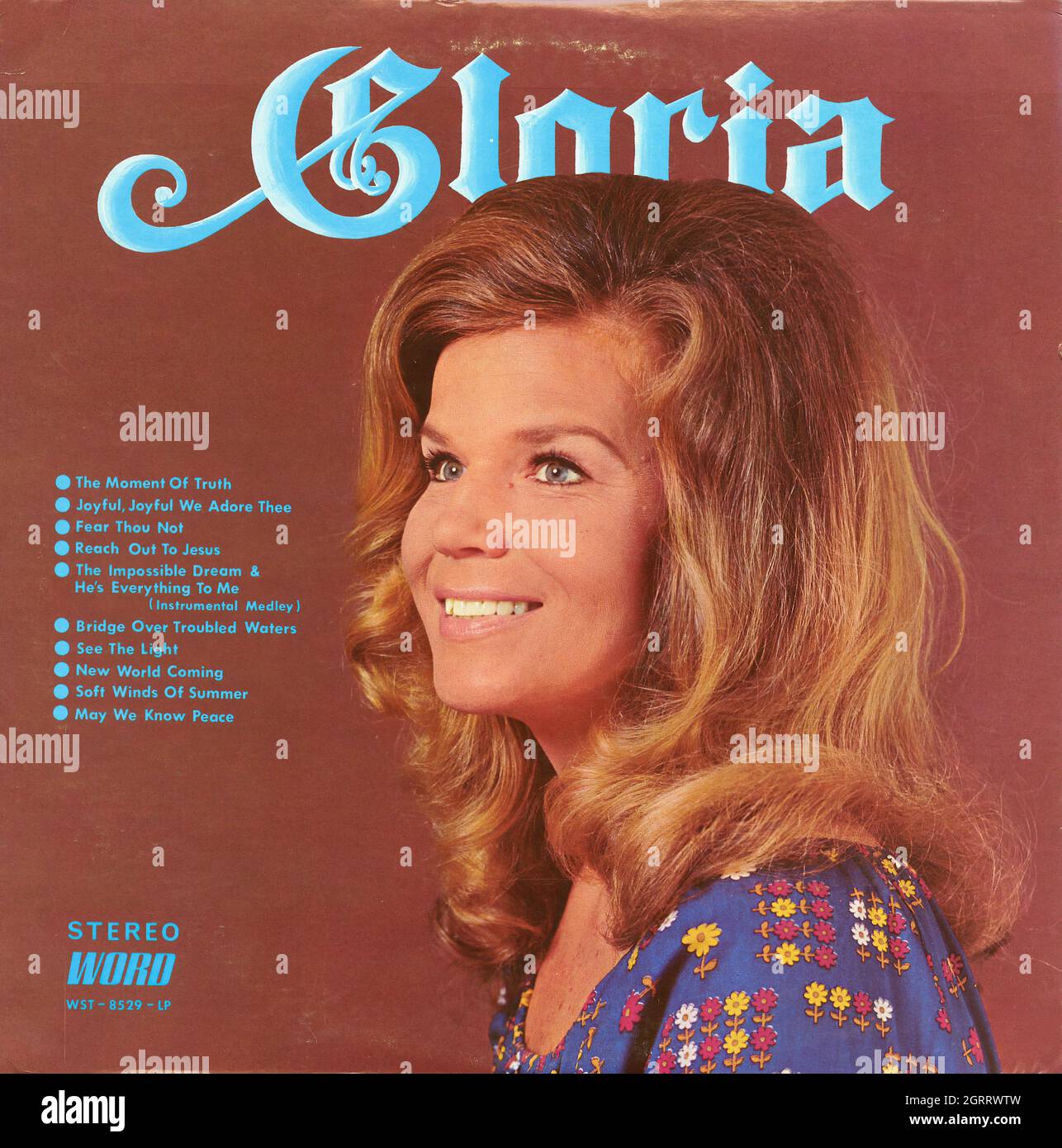 Gloria Roe - Vintage American Christian Vinyl Album Stock Photo - Alamy