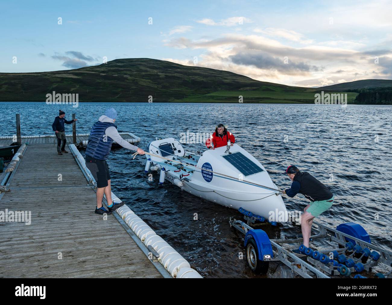Whiteadder Reservoir, East Lothian, Scotland, UK, 1st October 2021 ...