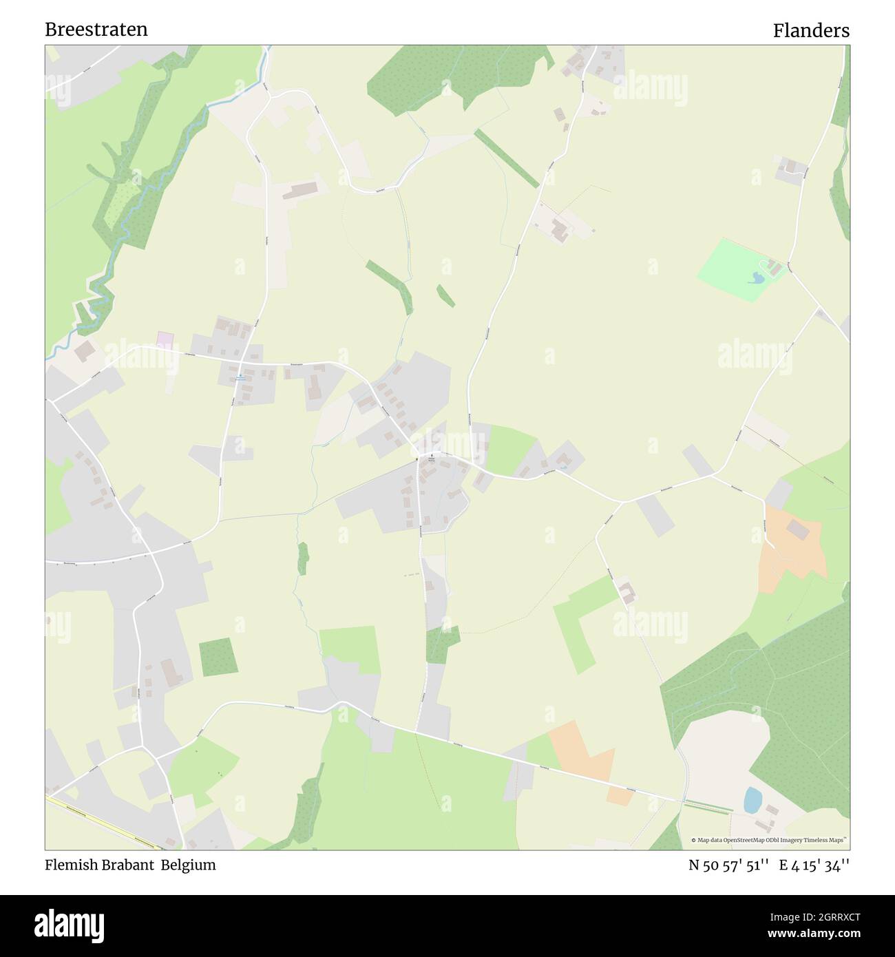 Map of belgium flanders hi-res stock photography and images - Alamy