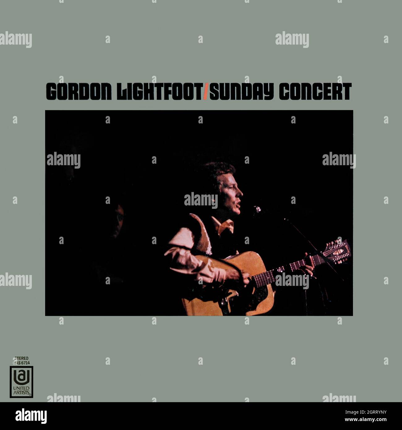 Gordon Lightfoot - Sunday Concert 1969 - Vintage Vinyl 33 rpm record ... Gordon Lightfoot - Sunday Concert 1969 - Vintage Vinyl 33 rpm record ...