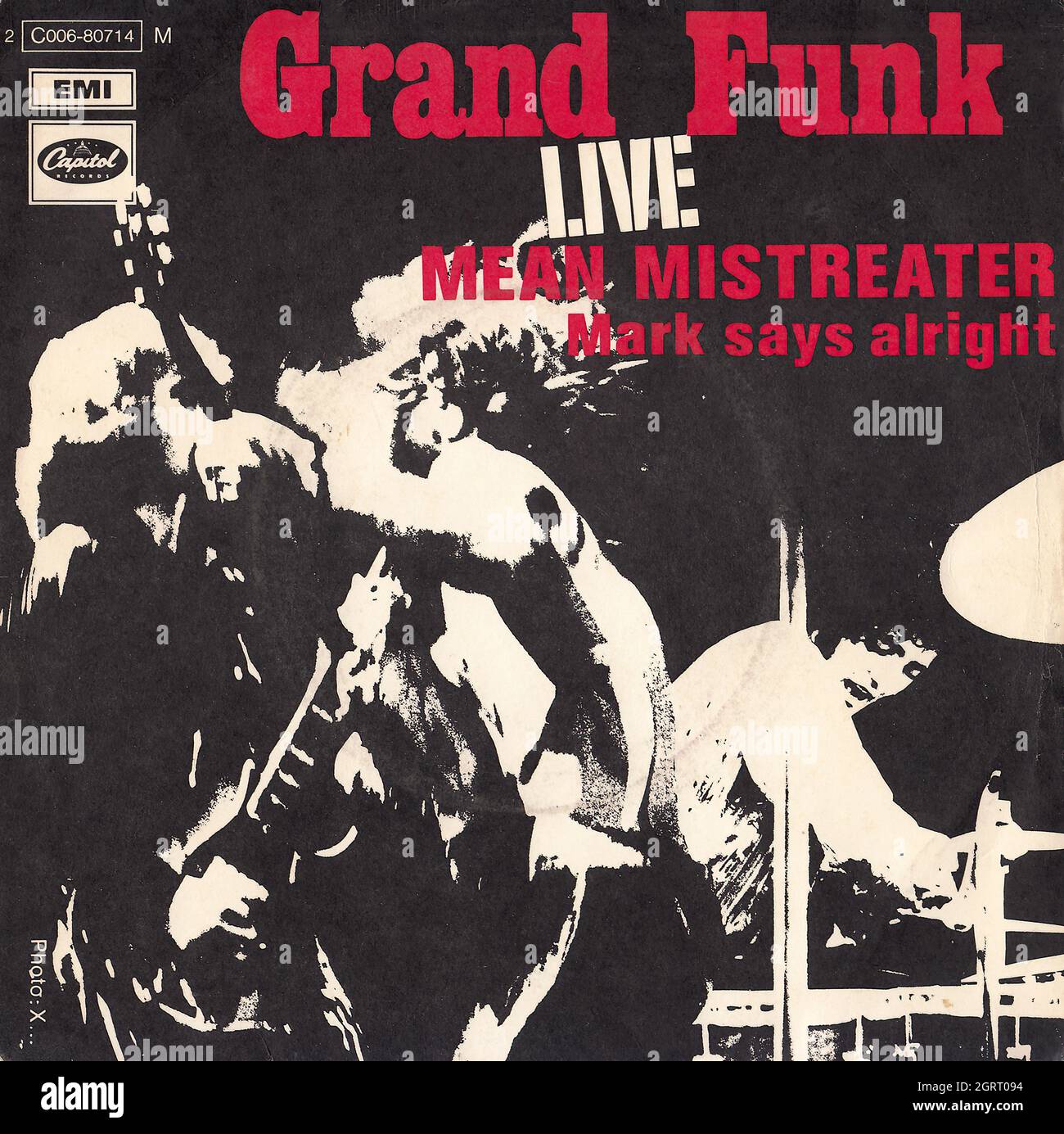 Grand Funk - Mean mistreater - Mark says alright 45rpm - Vintage Vinyl ...