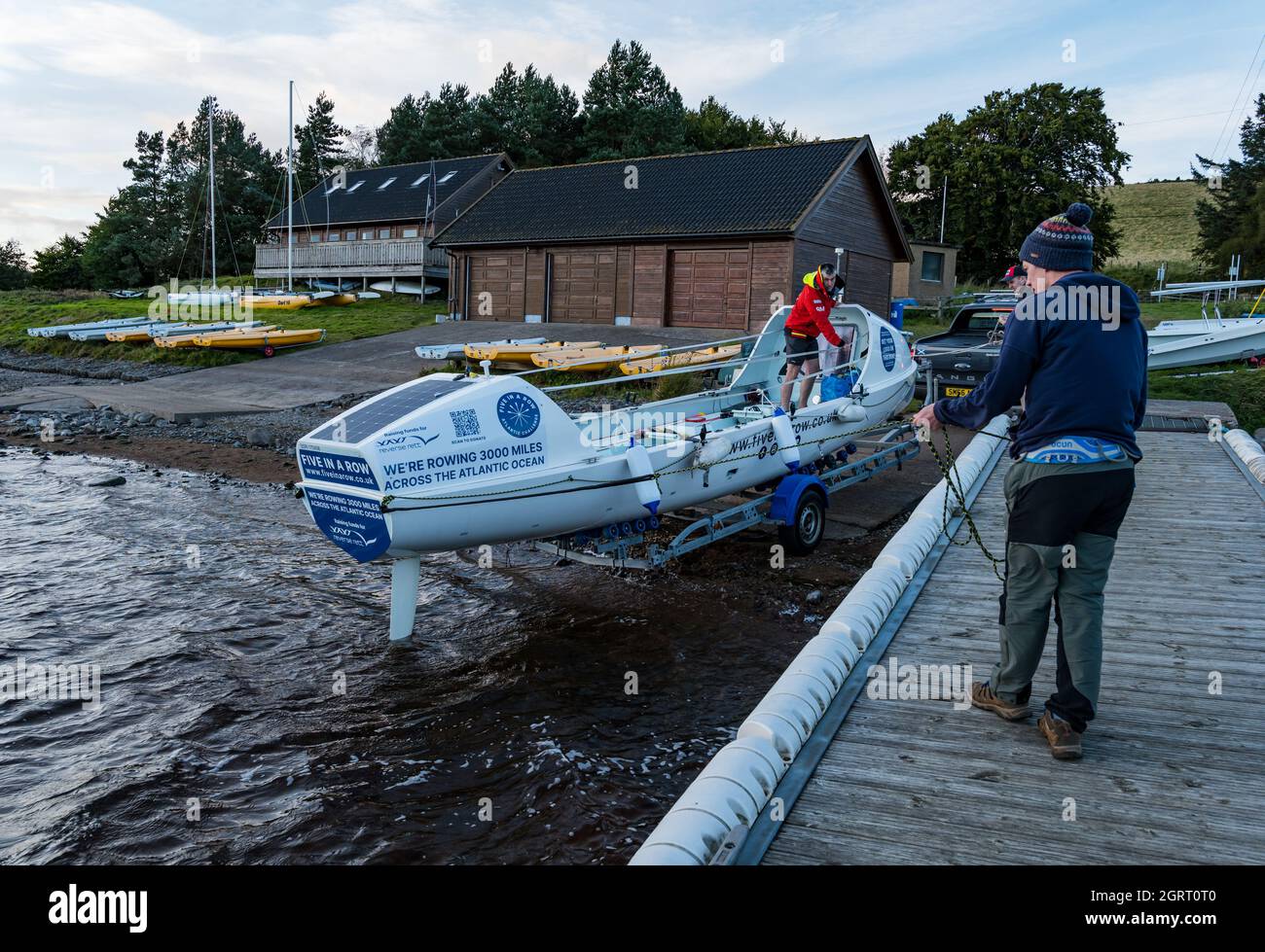 Whiteadder Reservoir, East Lothian, Scotland, UK, 1st October 2021 ...