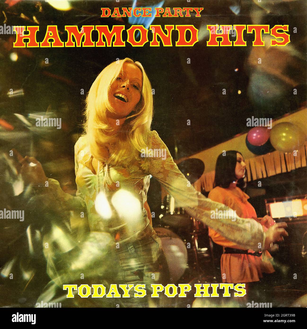 Hammond Hits - Vintage Musical Vinyl Album Stock Photo - Alamy