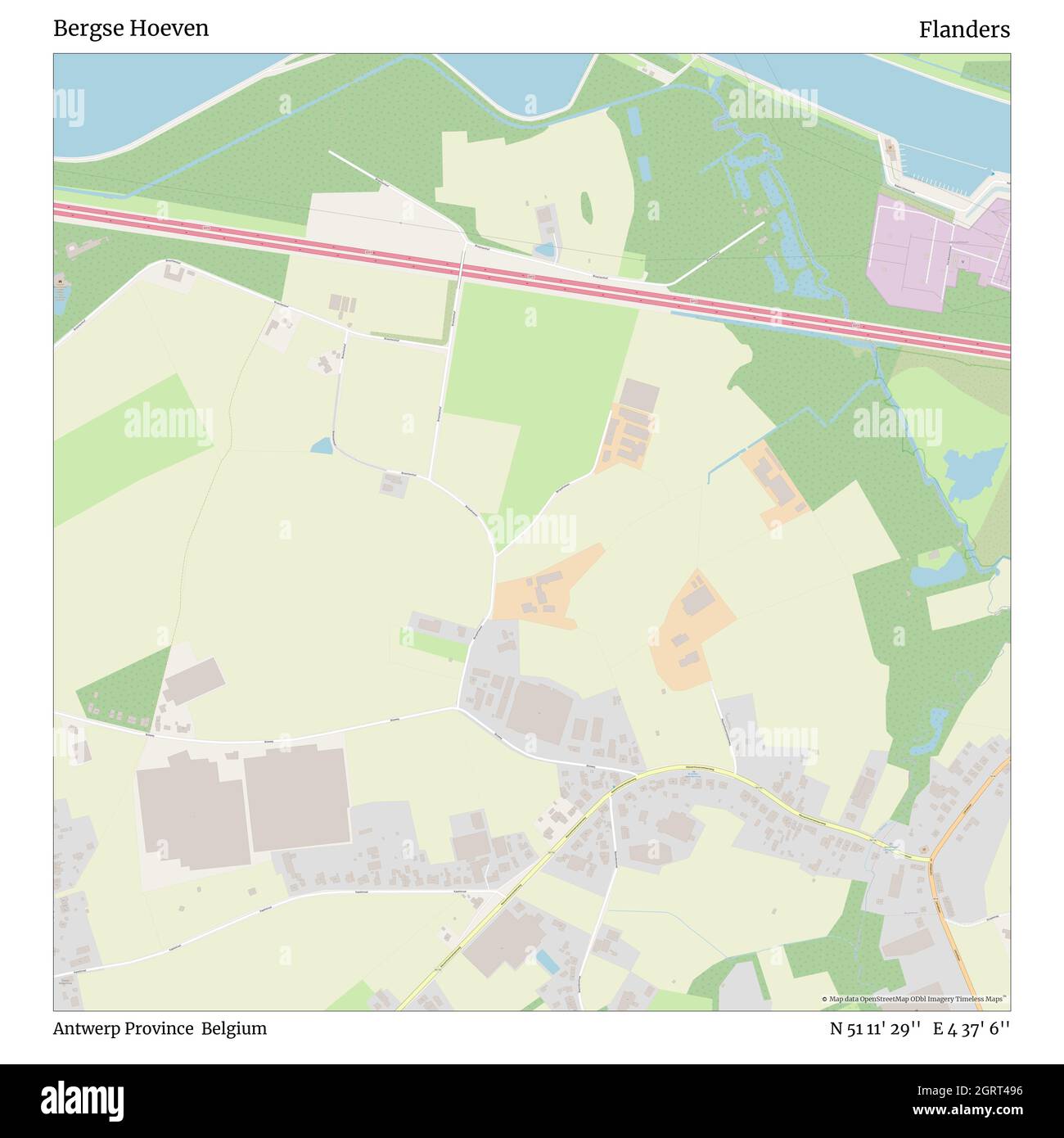 Bergse Hoeven, Antwerp Province, Belgium, Flanders, N 51 11' 29'', E 4 ...