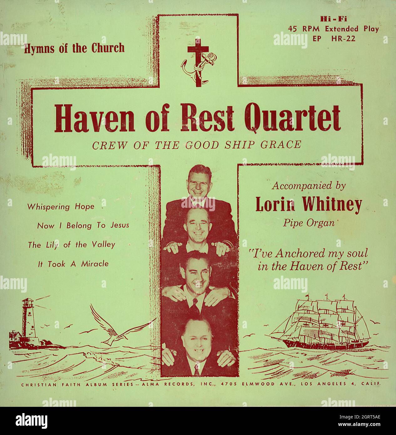 Haven Of Rest Quartet (45) - Vintage American Christian Vinyl Album ...