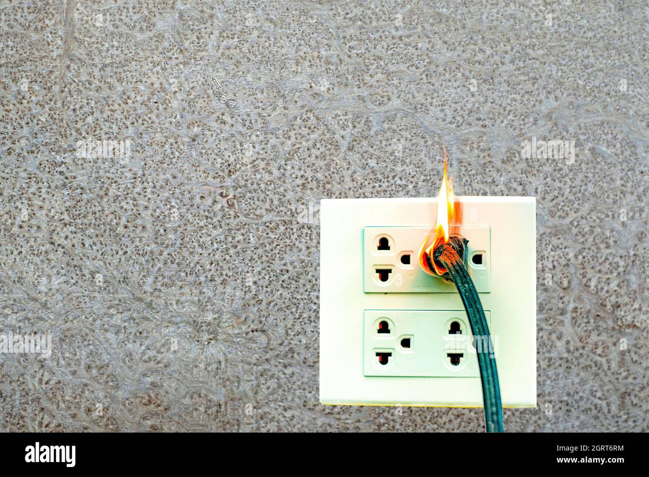 Electricity switch smoke hi-res stock photography and images - Alamy
