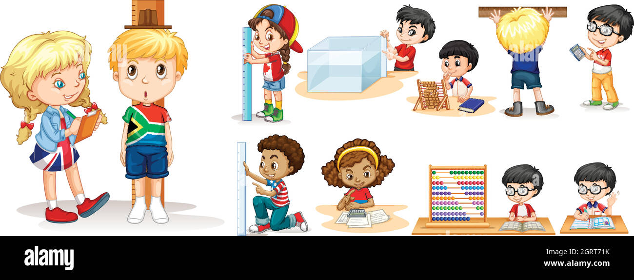 Abacus calculation tools Stock Vector Images - Alamy