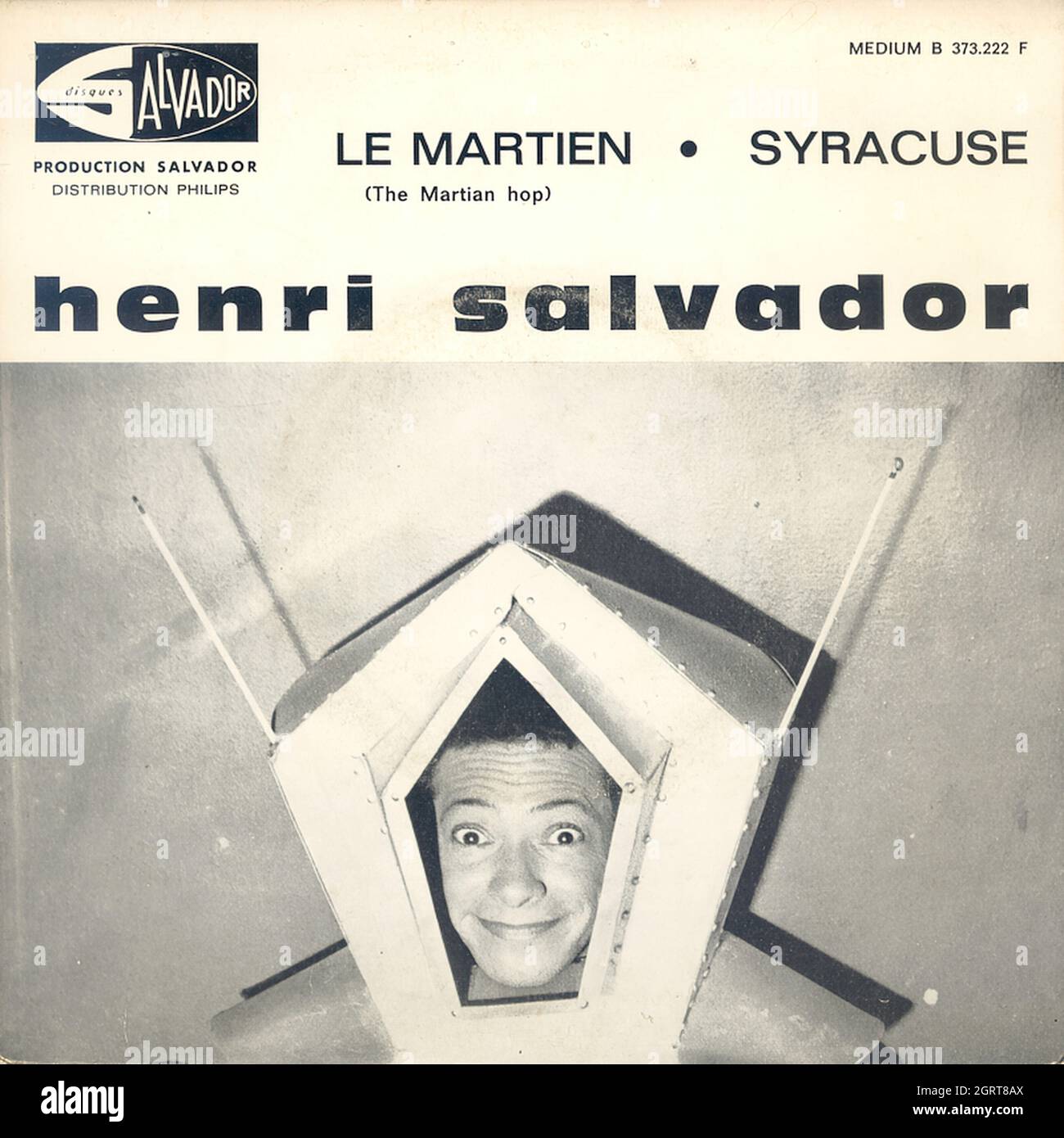 Henri Salvador - Le martien (Juke box alternate cover) - Vintage Vinyl ...