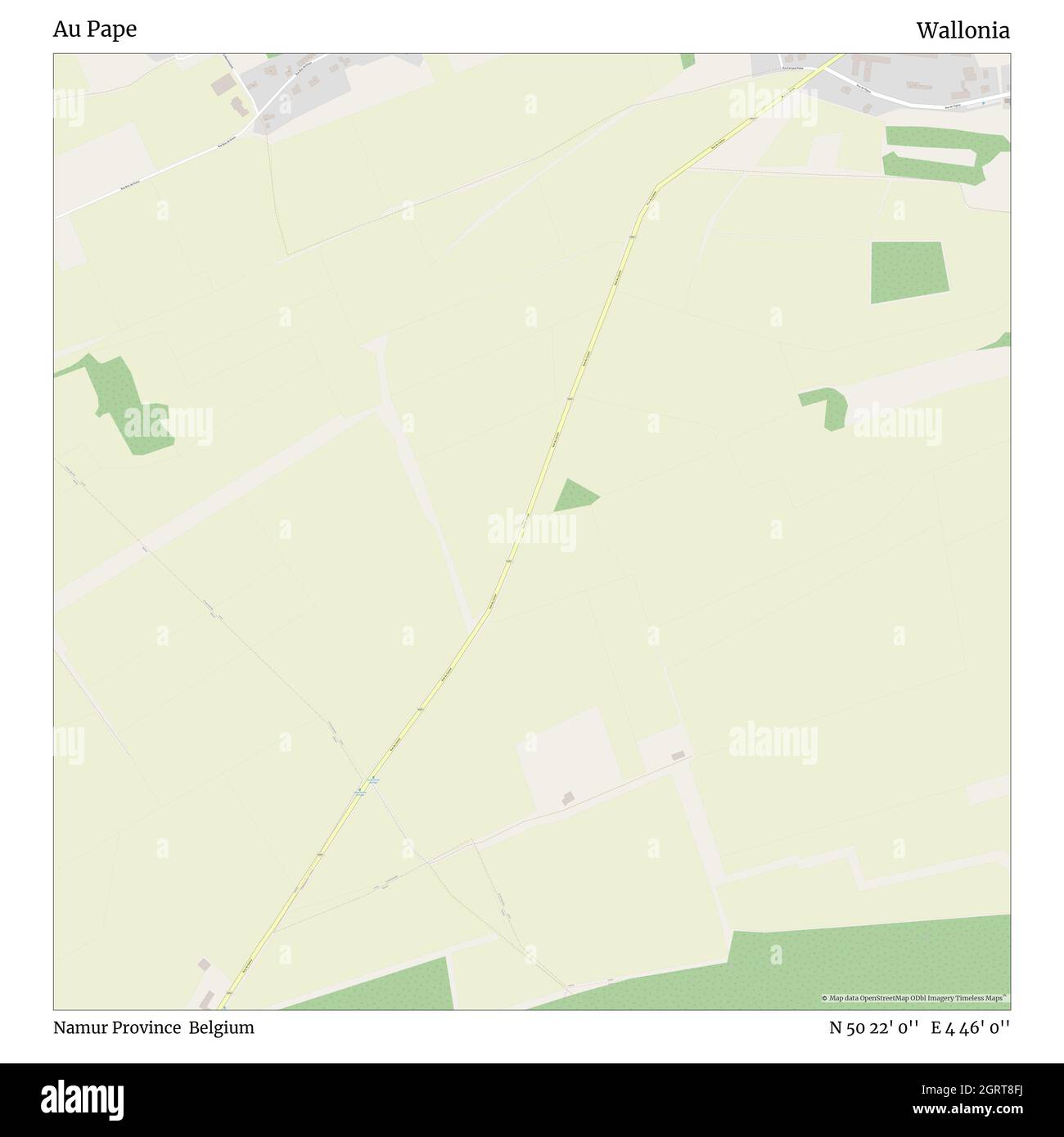 Au Pape, Namur Province, Belgium, Wallonia, N 50 22' 0'', E 4 46' 0 ...