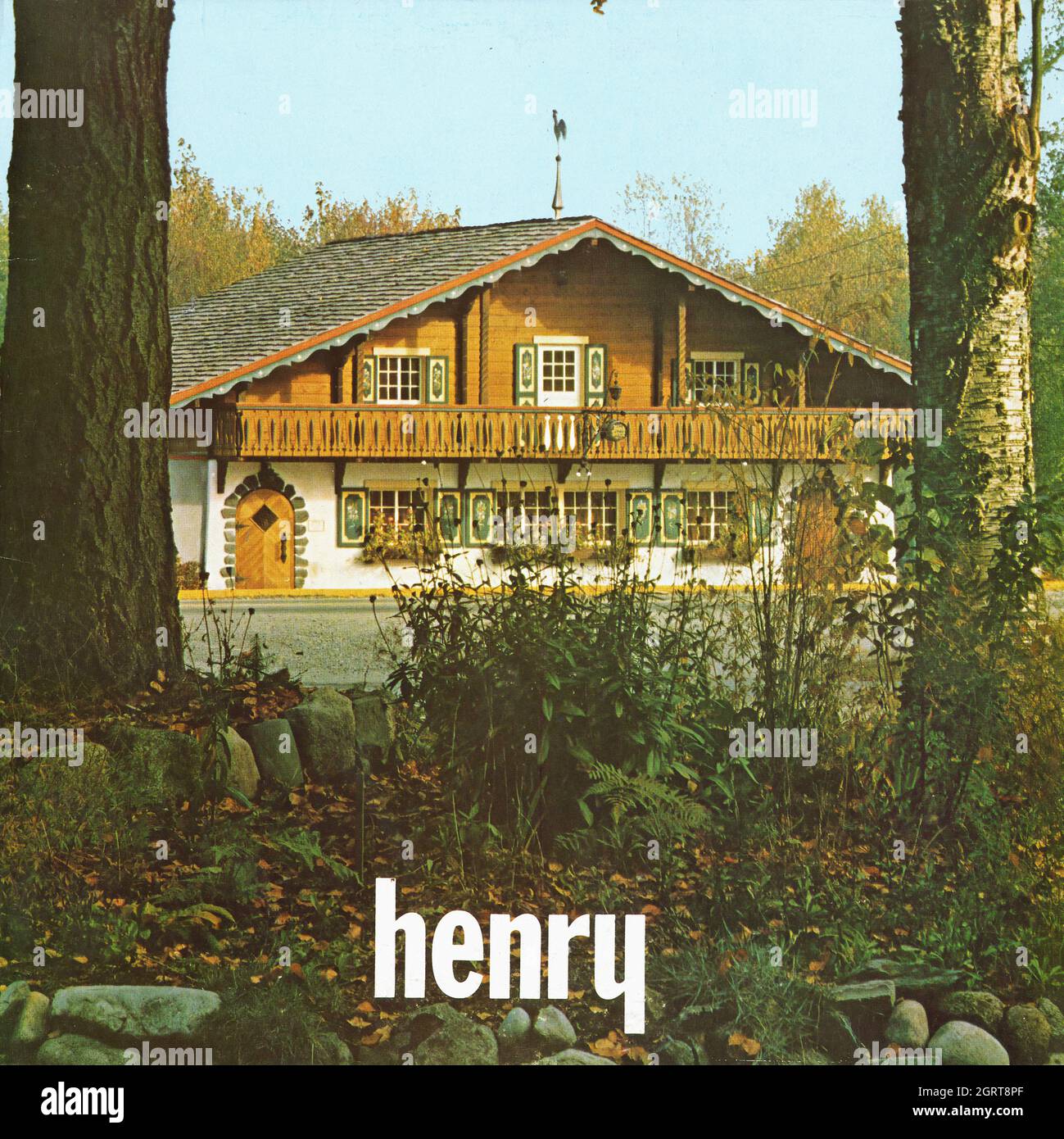 henry - Vintage Vinyl Album Stock Photo - Alamy