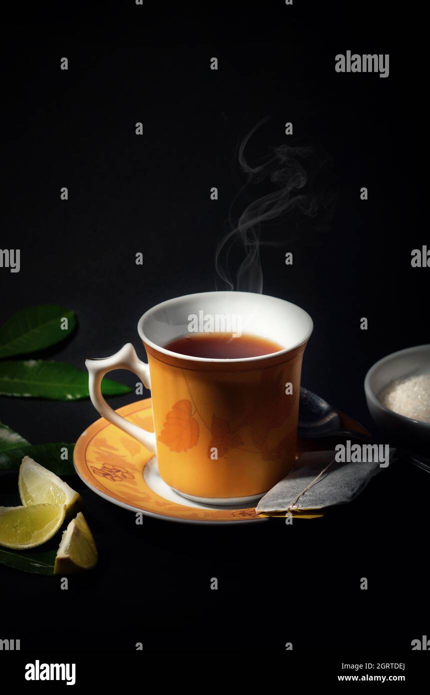 Ceylon tea with a lion logo hi-res stock photography and images - Alamy