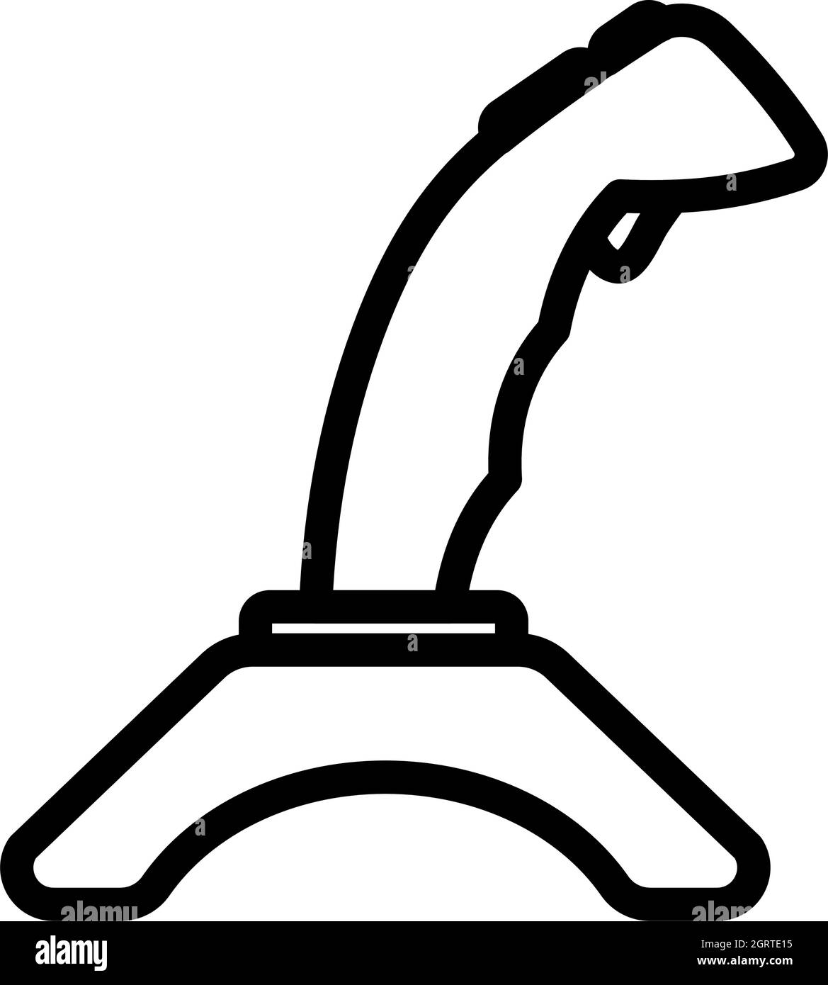 Joystick icon Black and White Stock Photos & Images - Alamy