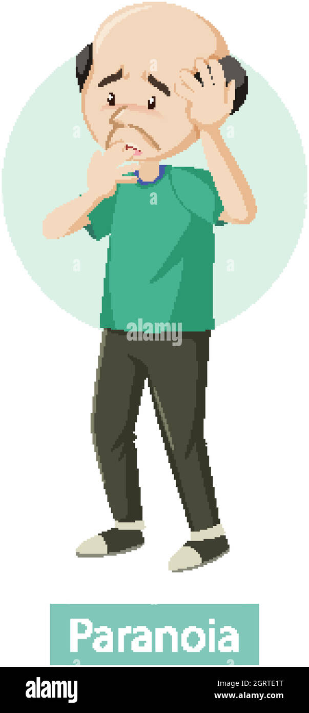 Paranoia illustration hi-res stock photography and images - Alamy