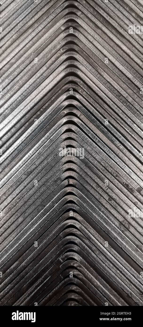 Vertical shot of a curved metal texture Stock Photo - Alamy