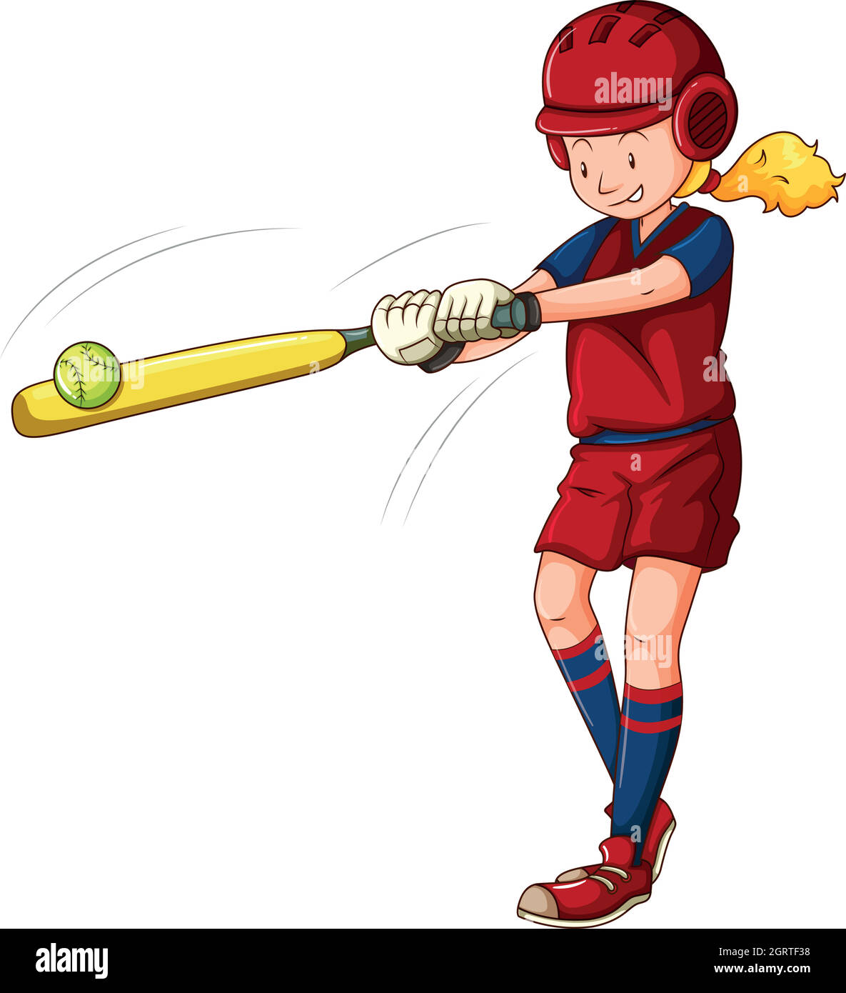 Olympic softball Stock Vector Images - Alamy