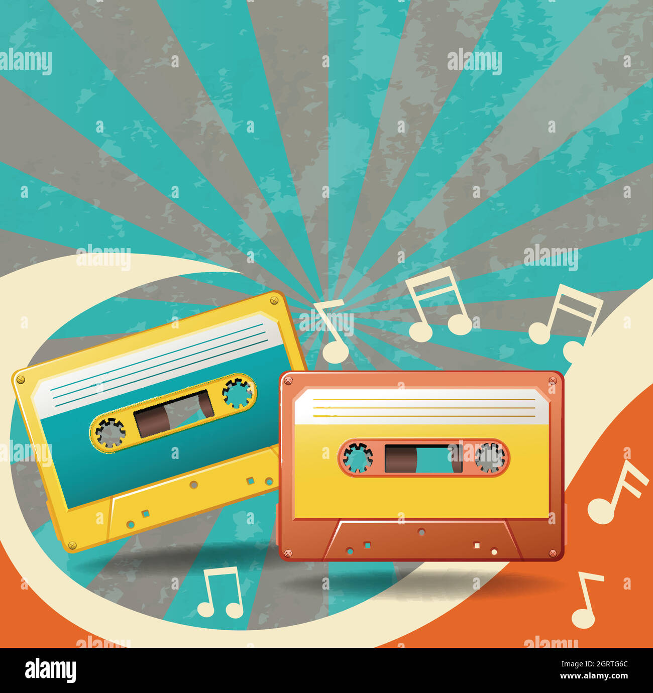 Poster music vintage Stock Vector Images - Alamy