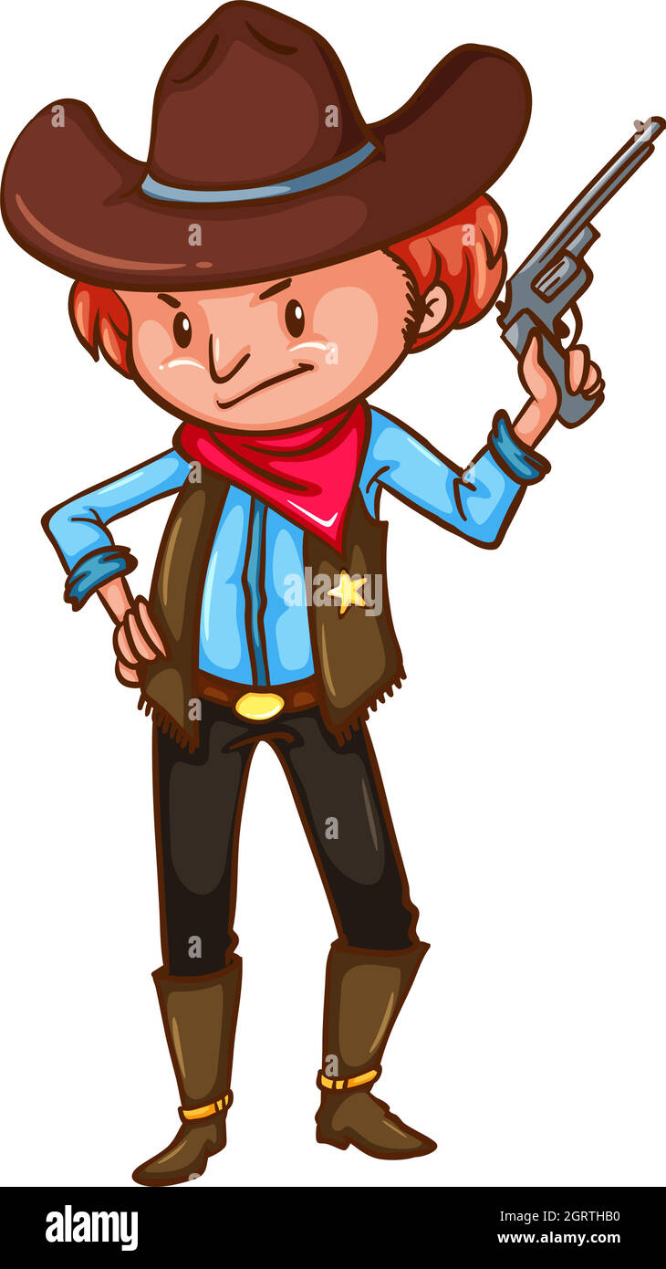 Cowboy hat template hi-res stock photography and images - Alamy