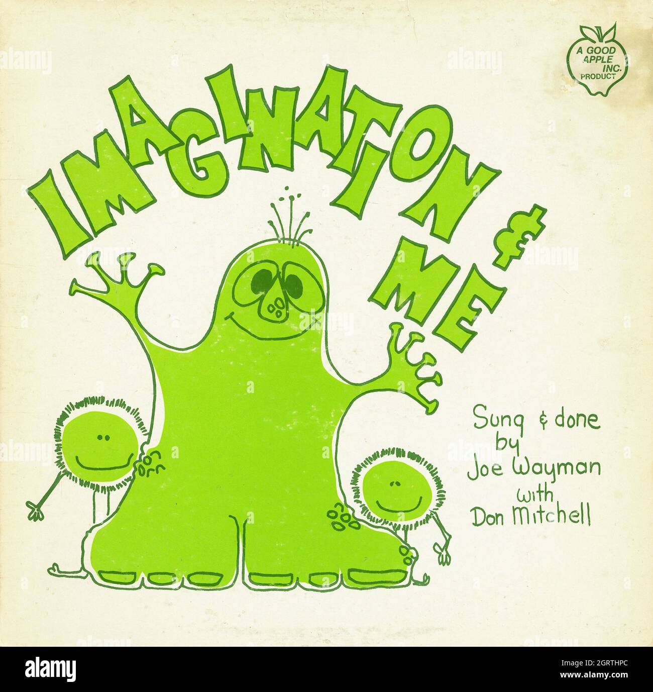 Vintage album cover art kitsch hi-res stock photography and images - Alamy