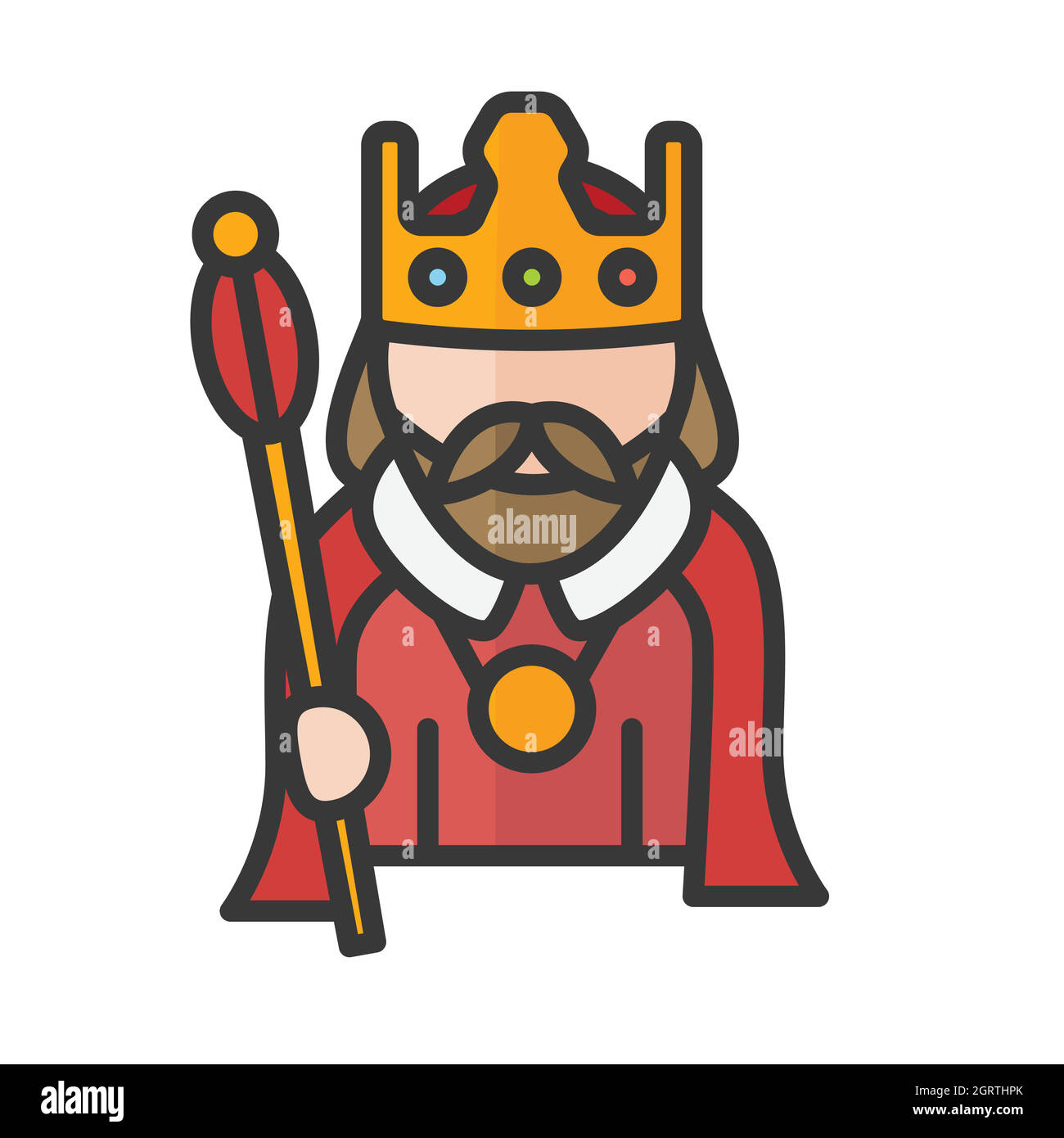 Beard profile icon Stock Vector Images - Alamy