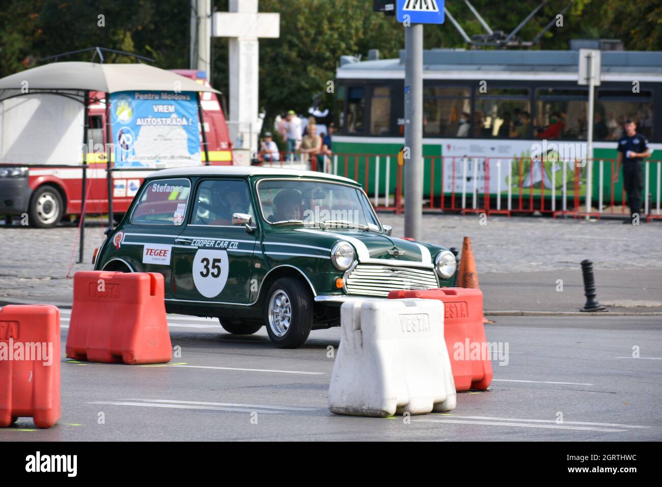 IASI, ROMANIA - Oct 04, 2020: An image of a car from the National Super ...