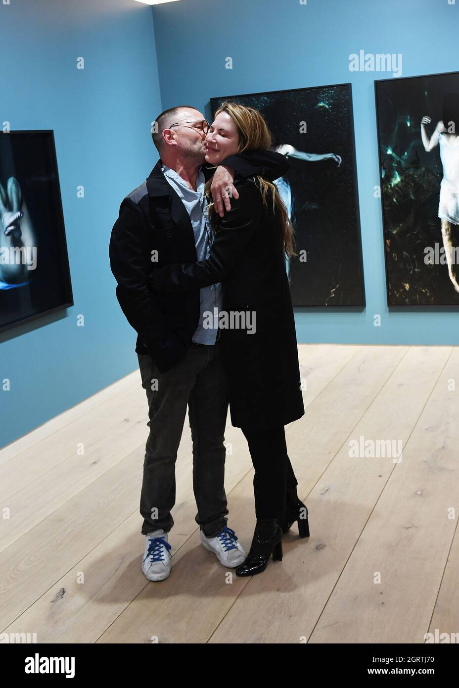 Munich, Germany. 01st Oct, 2021. Actor Thomas Kretschmann and his ...